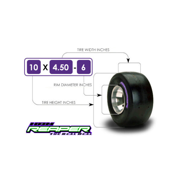 HBM Reaper Tires - Complete Set - HBM Reaper Tires